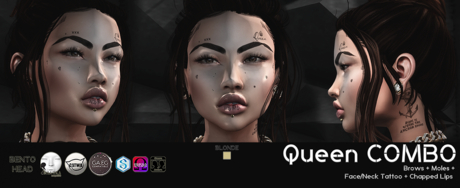 Second Life Marketplace - [Hipster Style] Queen COMBO BLONDE